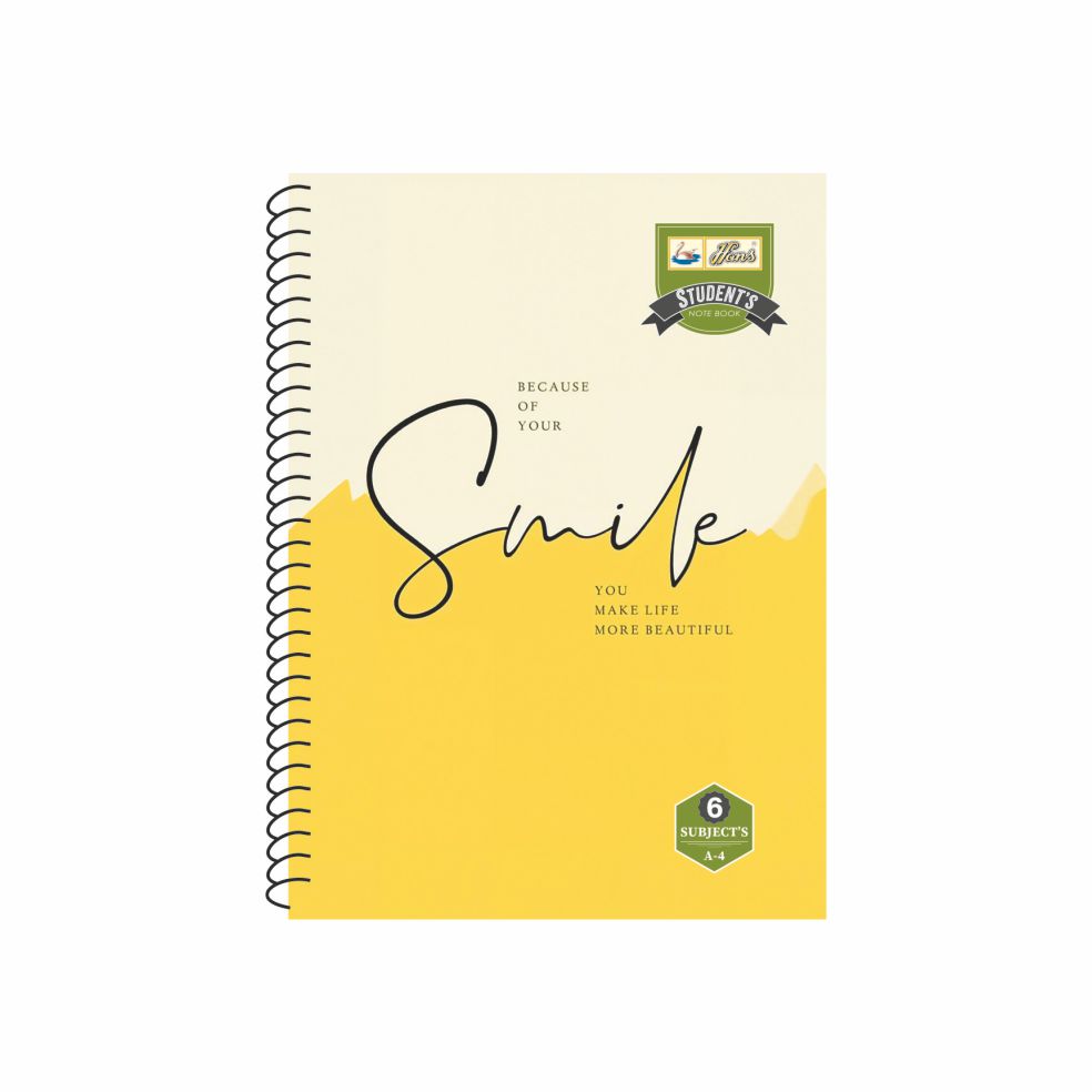Hans Student Notebook A-4 – Lotus Stationery