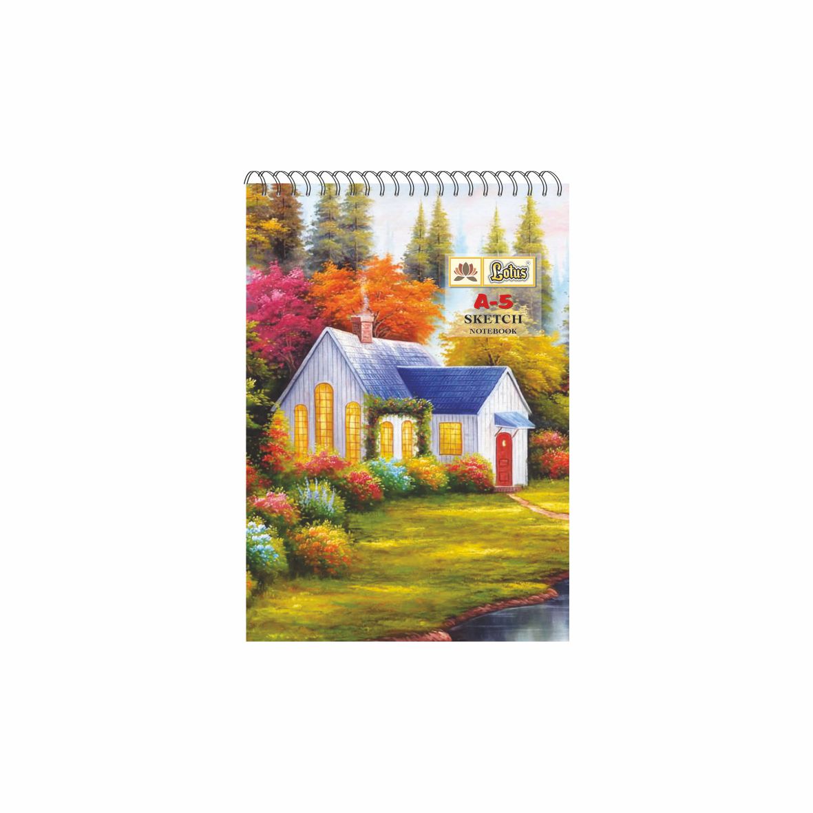 Lotus A5 Sketch Notebook – Lotus Stationery