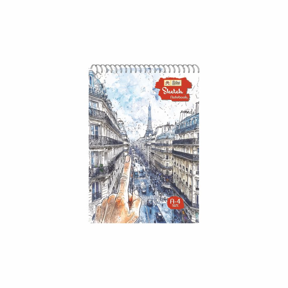 Lotus A4 Sketch Notebook – Lotus Stationery