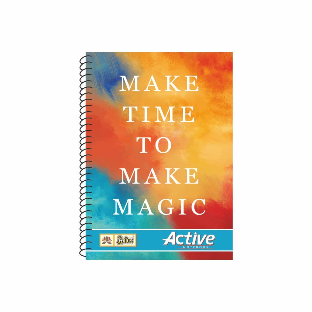 Lotus Active Notebook A-4 – Lotus Stationery